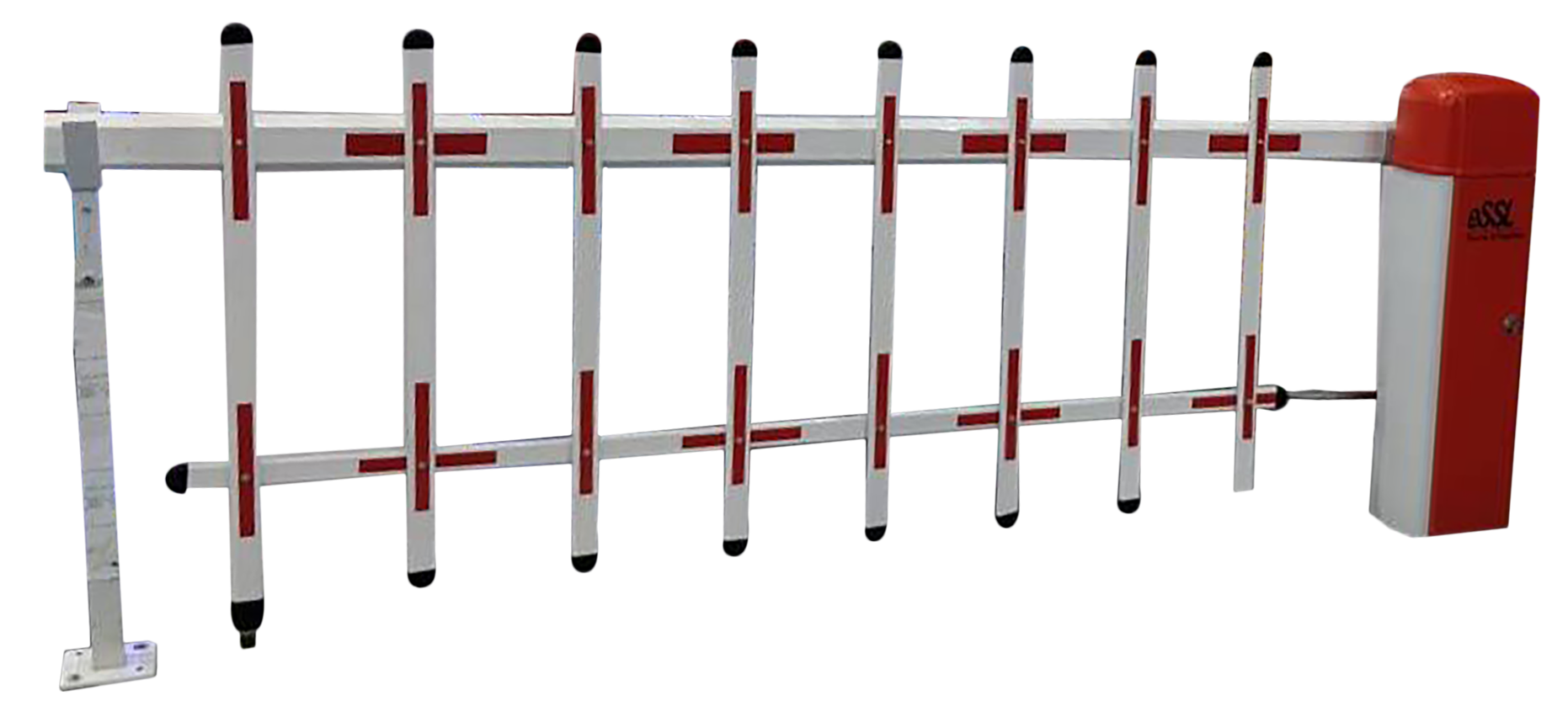 RFID Based Automated Parking Gate Solution Boom Barrier Automated