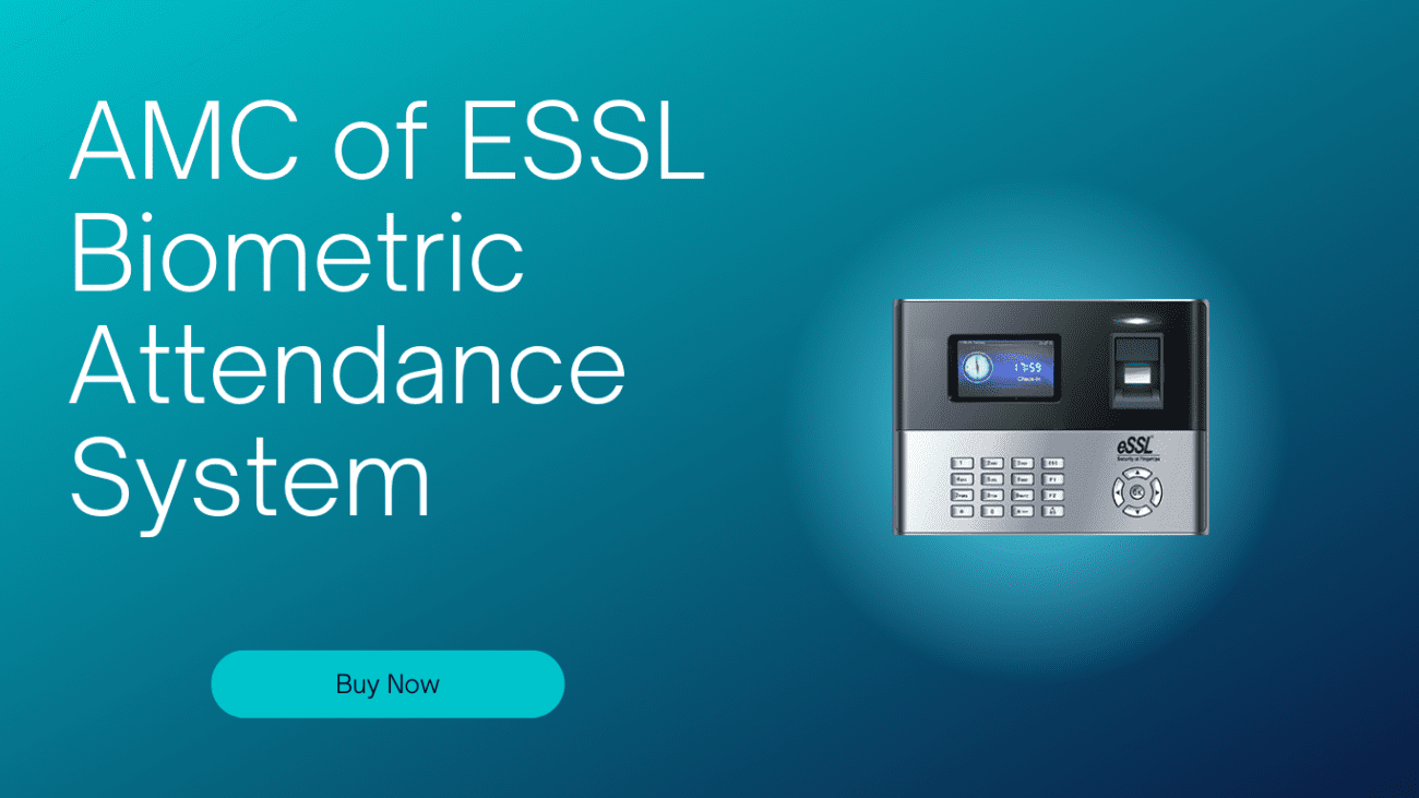 AMC of ESSL Biometric Attendance System - Service provider eSSL