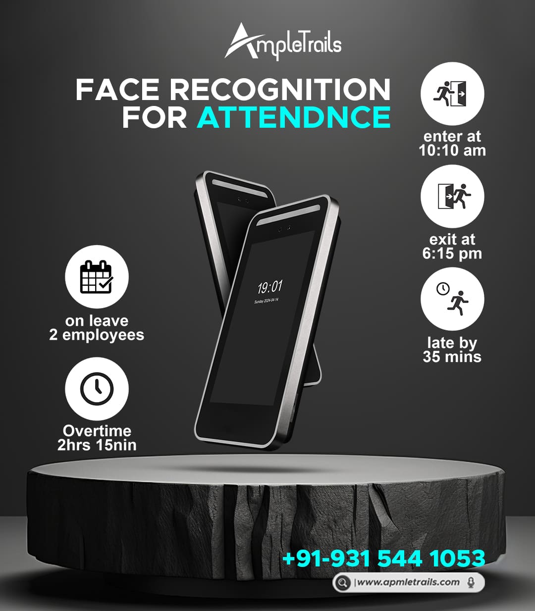 #1Biometric Time Attendance Machine | Attendance Biometric M/C